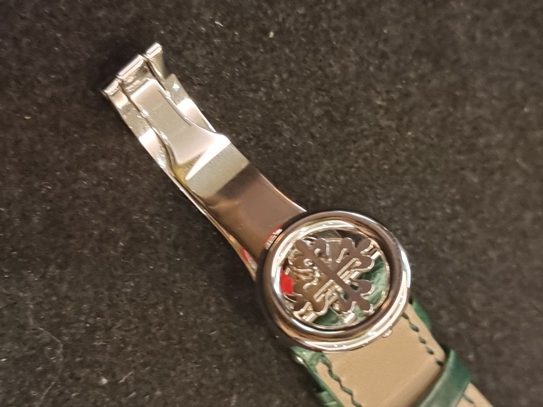 World Time Flyback Chronograph Green, Luxury, Watches on Carousell