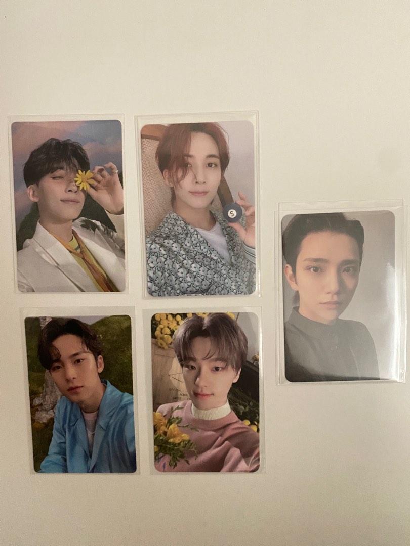 WTT WTS seventeen svt pc photocard sector 17 your choice face the sun jeonghan mingyu joshua ...