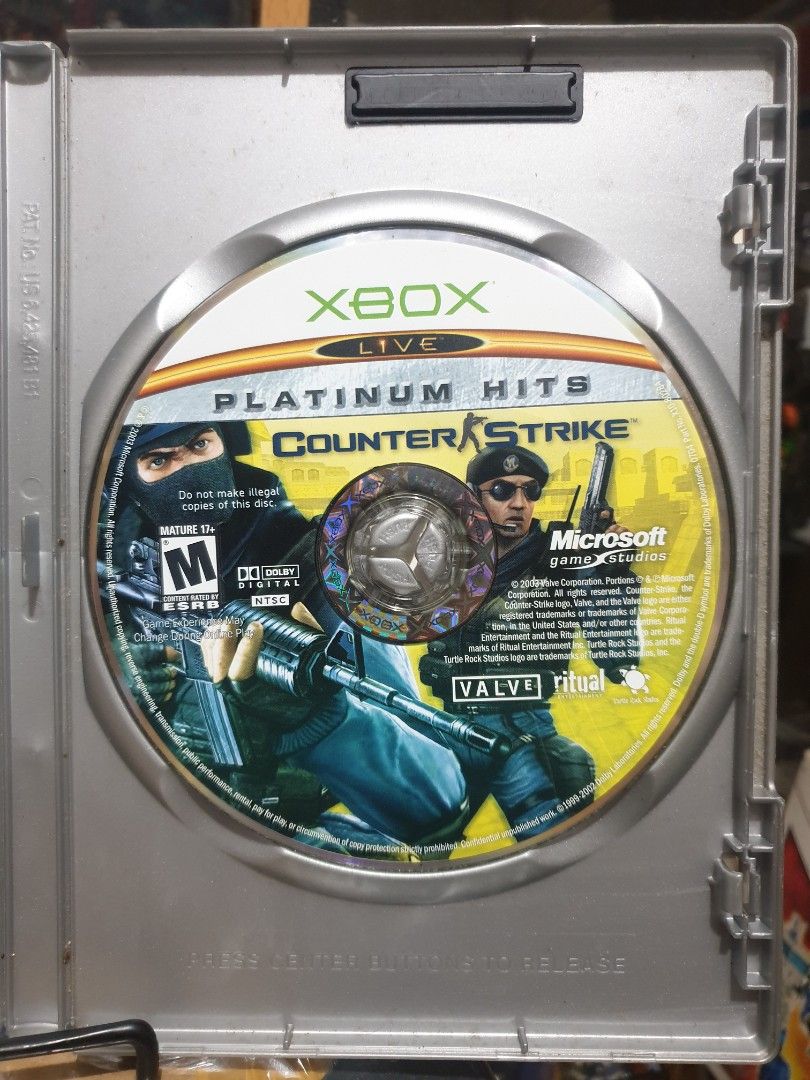 Xbox Counter-Strike Counterstrike CS Counter strike valve FPS first ...