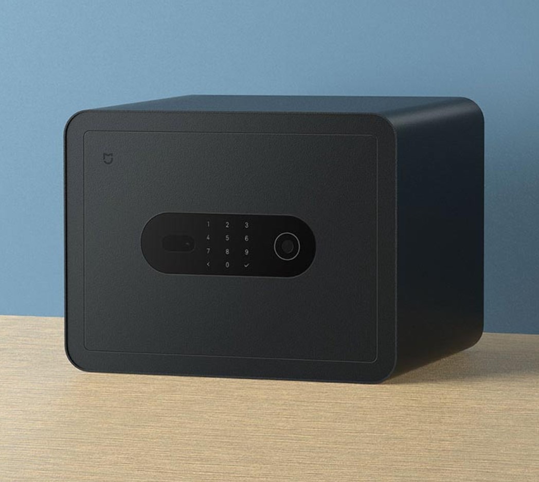 Xiaomi Safe Home Small Mini Anti-Theft Fingerprint Electronic Password ...