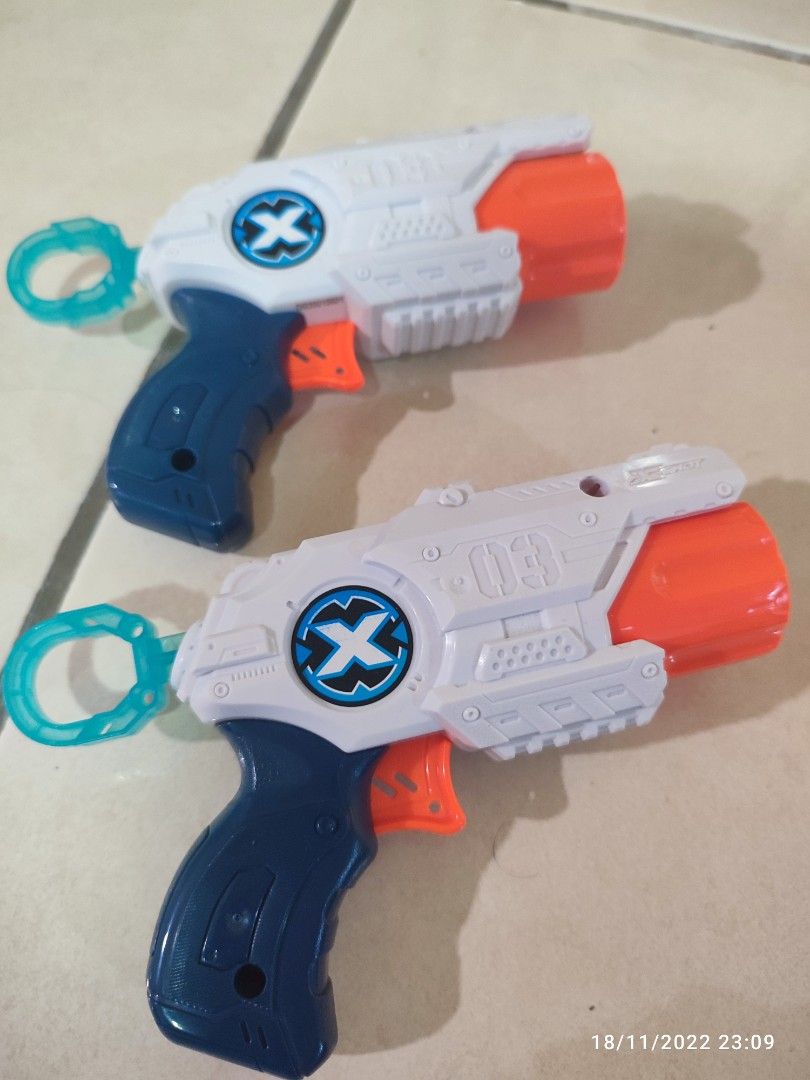 X-Shot Excel Hawk Eye & M3 Double Pack, Hobbies & Toys, Toys & Games on ...