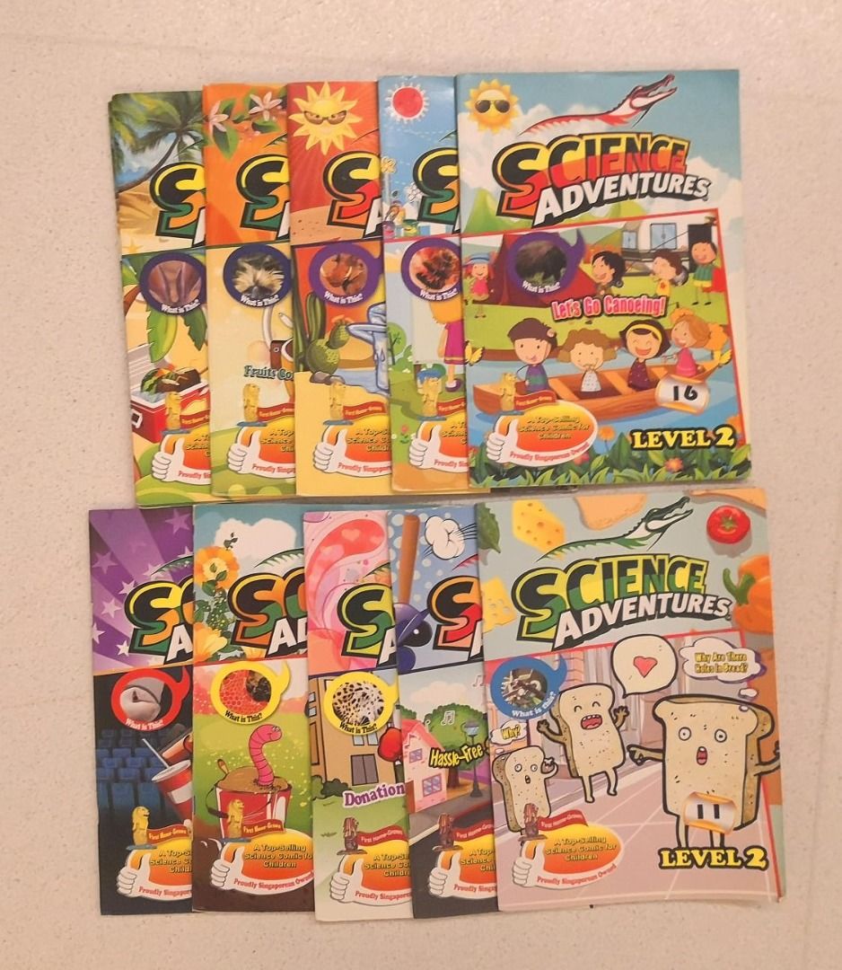 Young Scientists Level 2, 3 & 4/Science Spy/Science Adventure, Hobbies ...