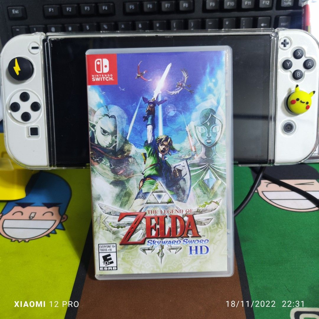 Zelda Skyward sword Switch game, Video Gaming, Video Games, Nintendo on ...