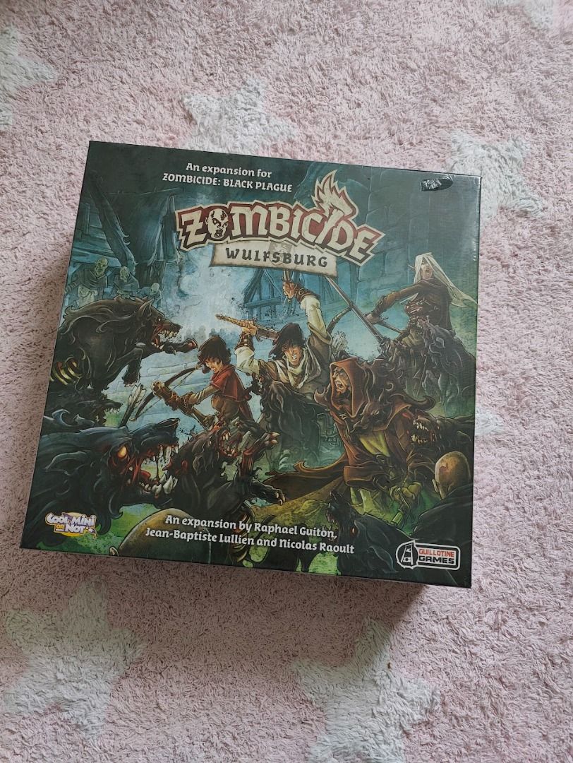 Zombicide Black Plague + Wulfsburg Expansion [new] board game, Hobbies ...