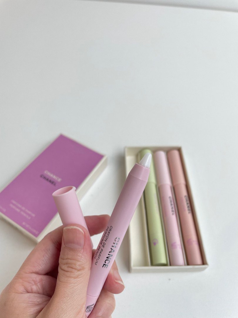 100% ORIGINAL READY STOCK CHANEL_CHANCE PERFUME PENCILS 4X1.2G, Beauty ...