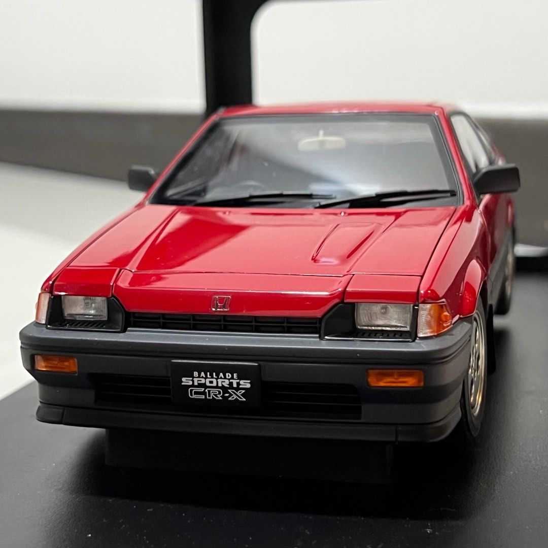 1:18 AutoArt Honda Ballade Sports CR-X (Red), Hobbies & Toys, Toys ...