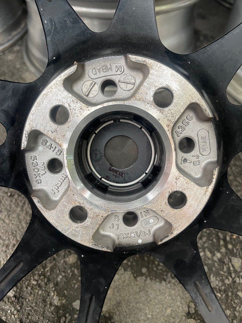 16” Wedsport SA25R Japan Sport Rim with Tyre, Car Accessories, Tyres ...