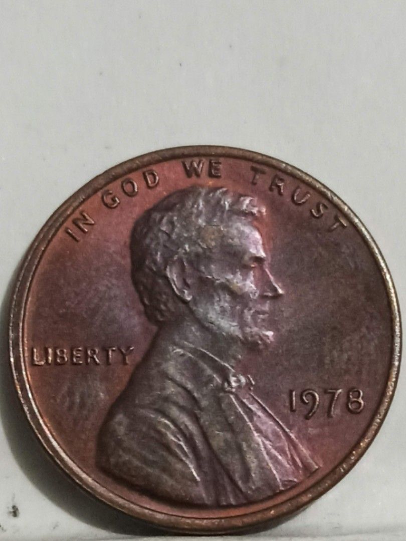 1978 Lincoln Penny V-P4, Hobbies & Toys, Memorabilia & Collectibles ...