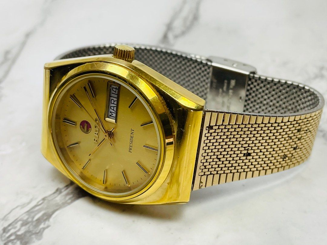 (211234) Rado President Vintage Men’s Auto Watch Ref 636.3207.2 Circa ...