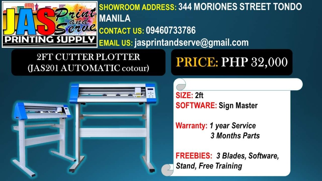 2ft Cutter Plotter, Computers & Tech, Printers, Scanners & Copiers on Carousell