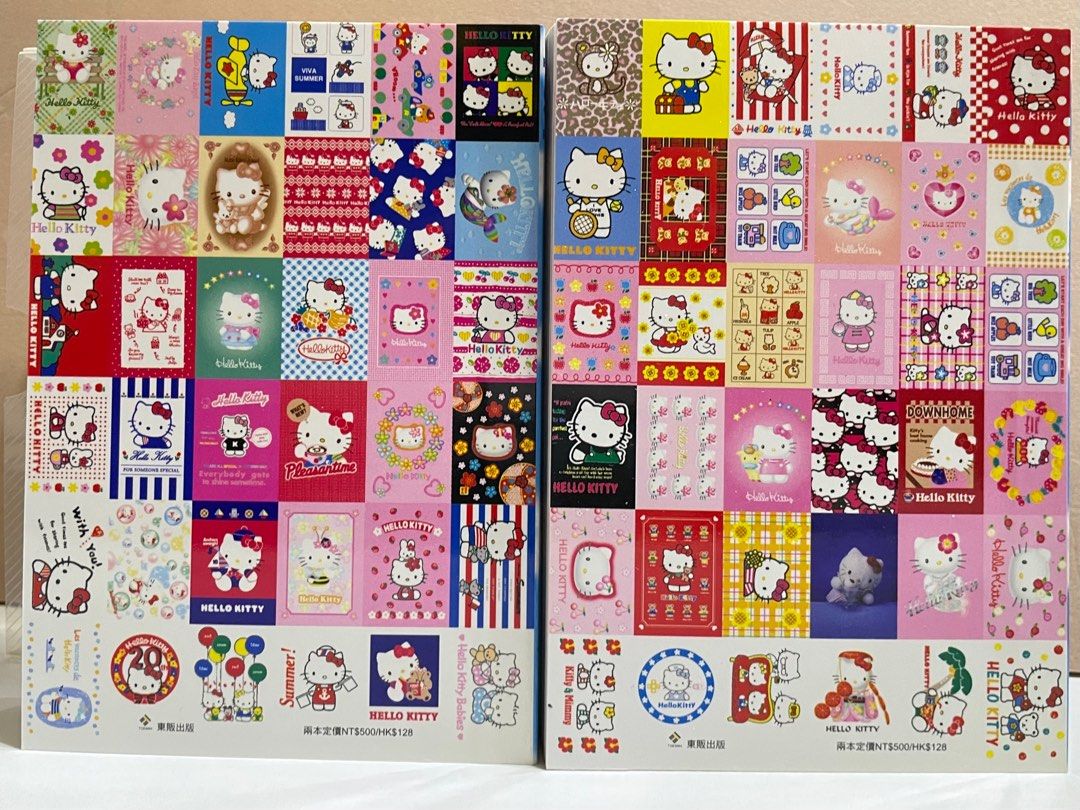 絕版 25週年 100張 紀念版 明信片 1974-1999年 Hello Kitty Sanrio Postcard set, 興趣及遊戲 ...
