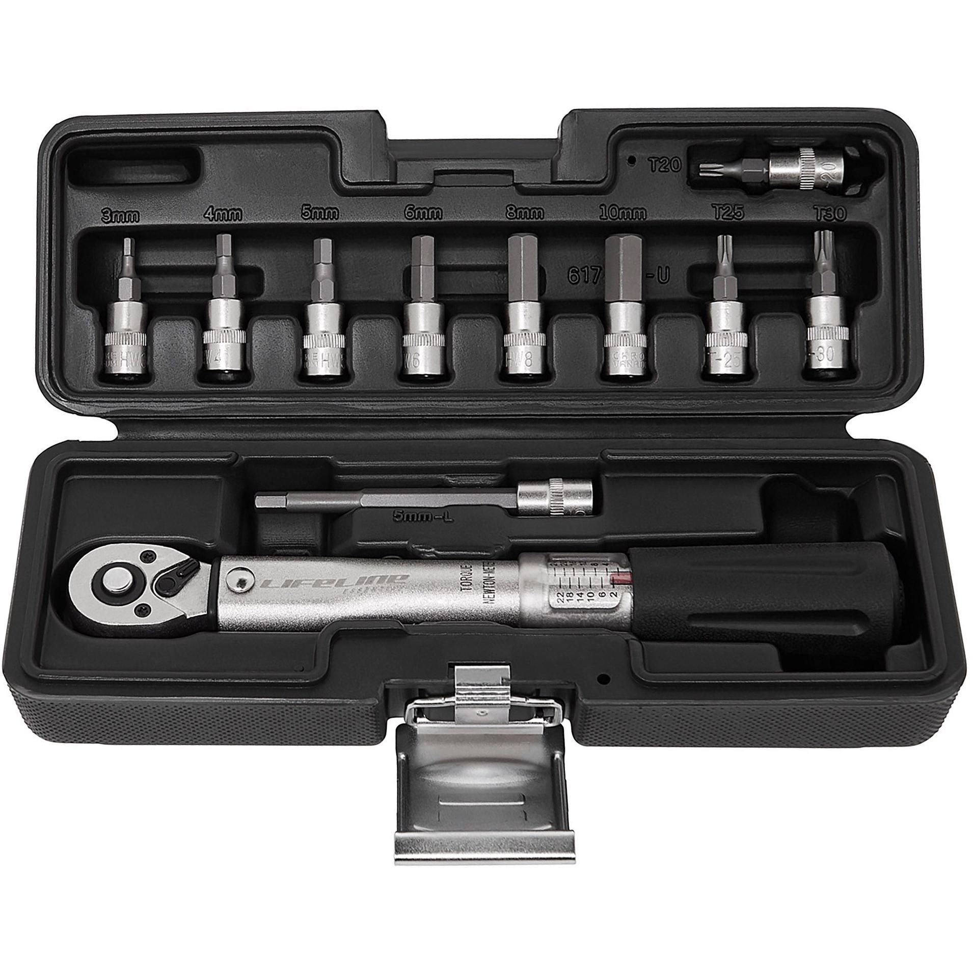 LifeLine USA Essential Torque Wrench Set bike maintenance bicycle repair workshop