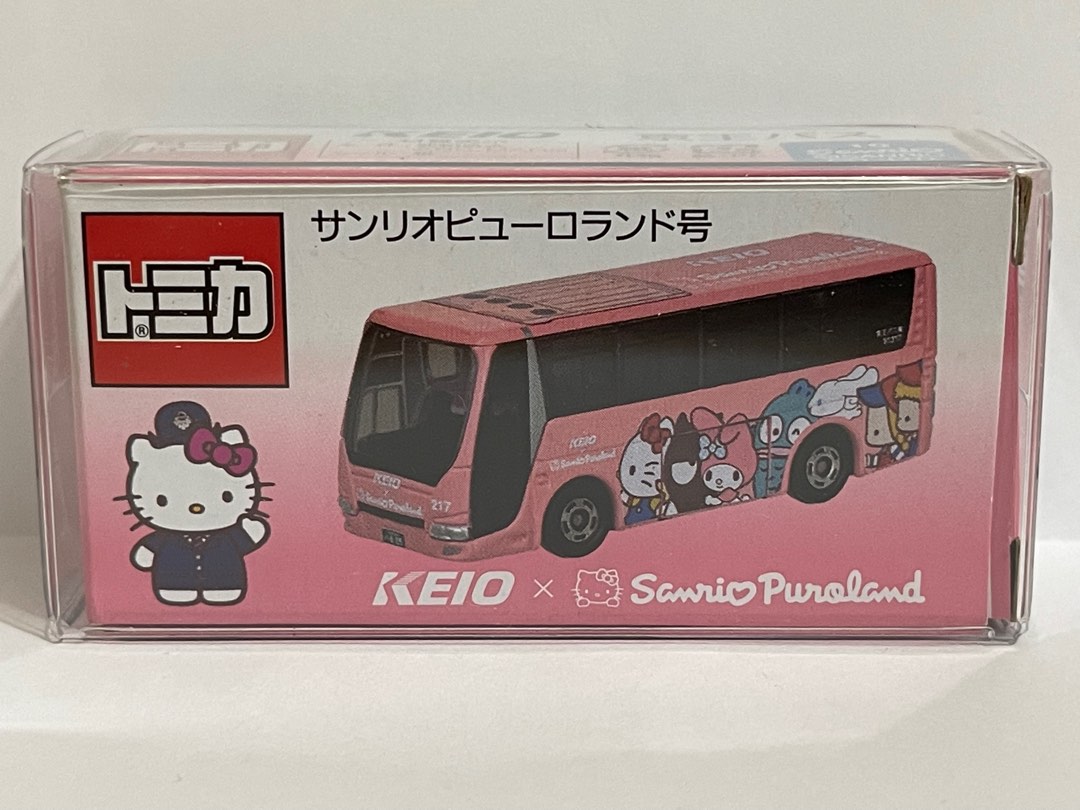 絕版 Takara Tomy Tomica Keio Hello Kitty Sanrio Pureland Mitsubishi Fuso ...