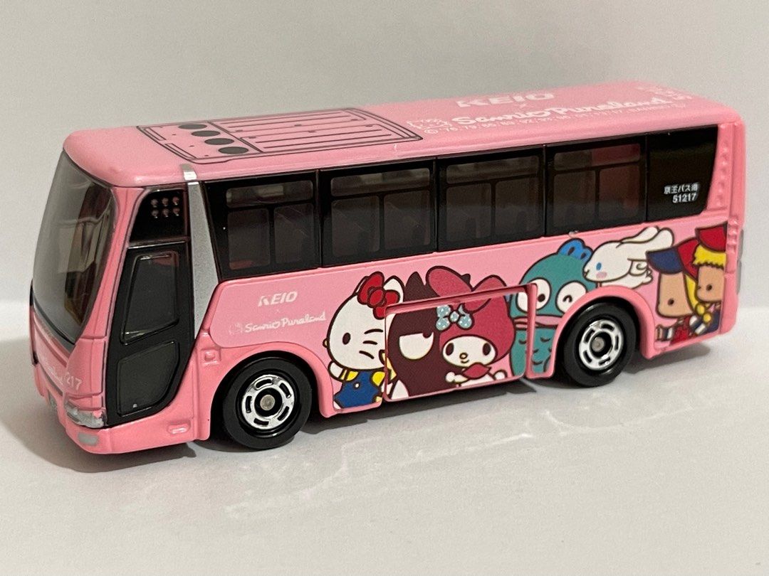 絕版 Takara Tomy Tomica Keio Hello Kitty Sanrio Pureland Mitsubishi Fuso ...
