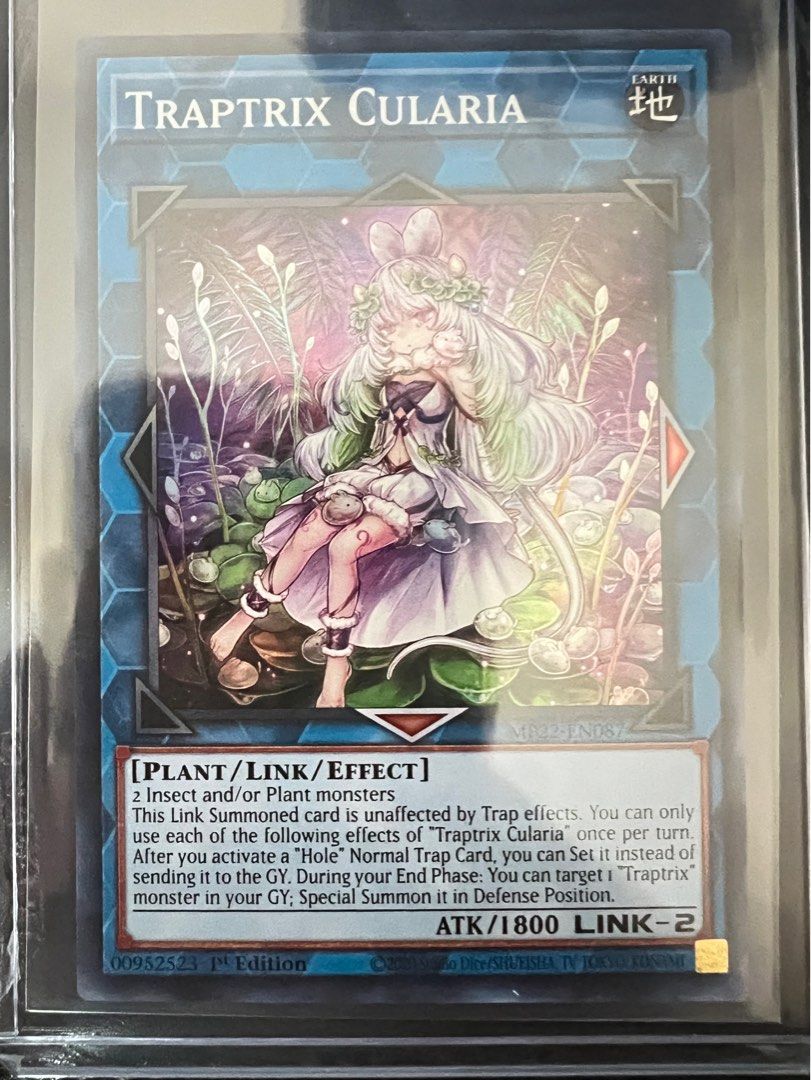 遊戲王 Yugioh: Traptrix Cularia MP22 Super 1st [Link], 其他, 其他 - Carousell