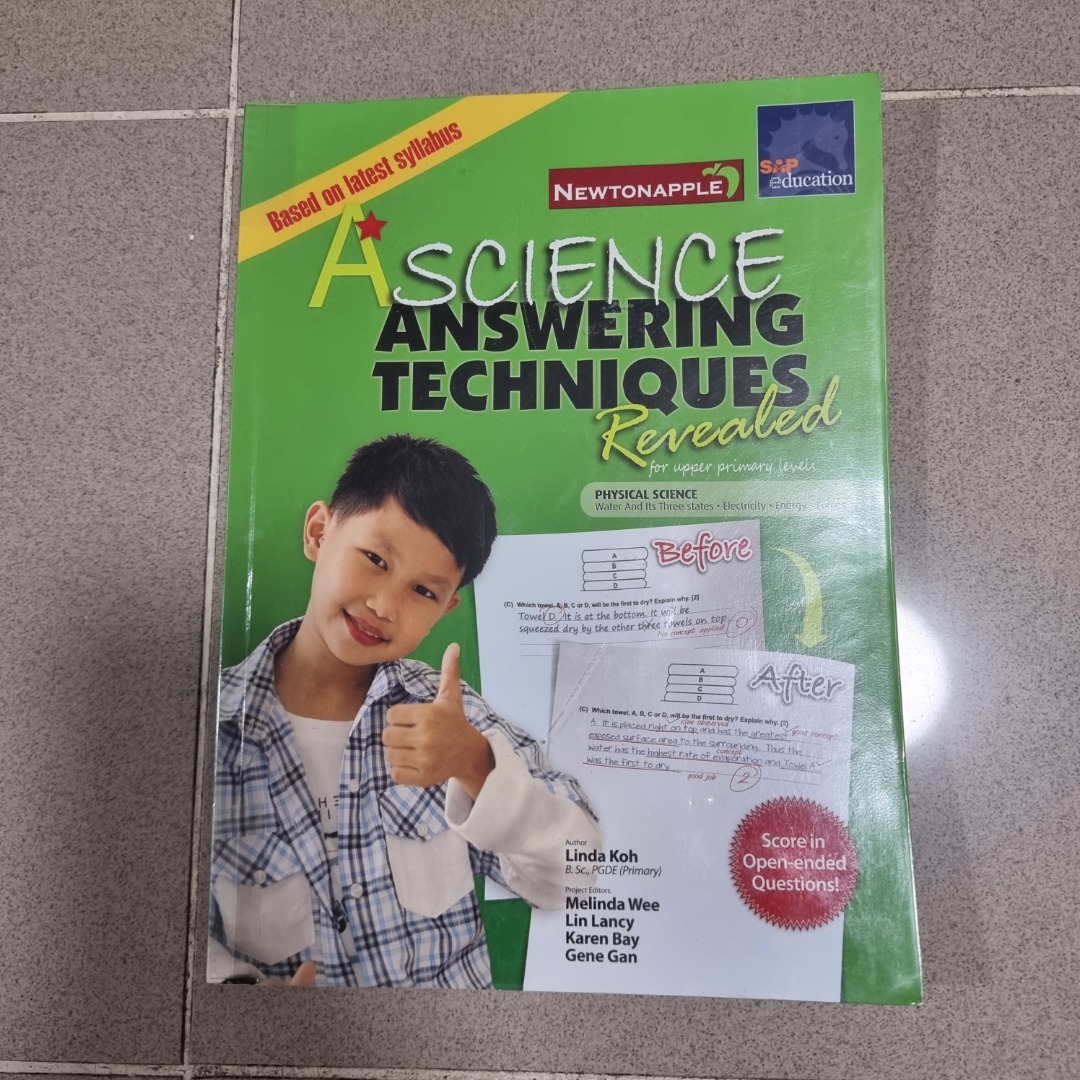 A* Science Answering Techniques Revealed, Hobbies & Toys, Books ...