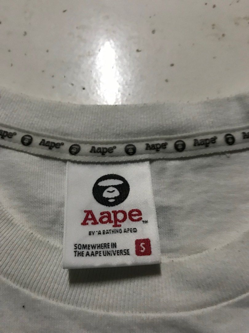 Aape by A Bathing Ape, Men's Fashion, Tops & Sets, Tshirts & Polo Shirts on Carousell