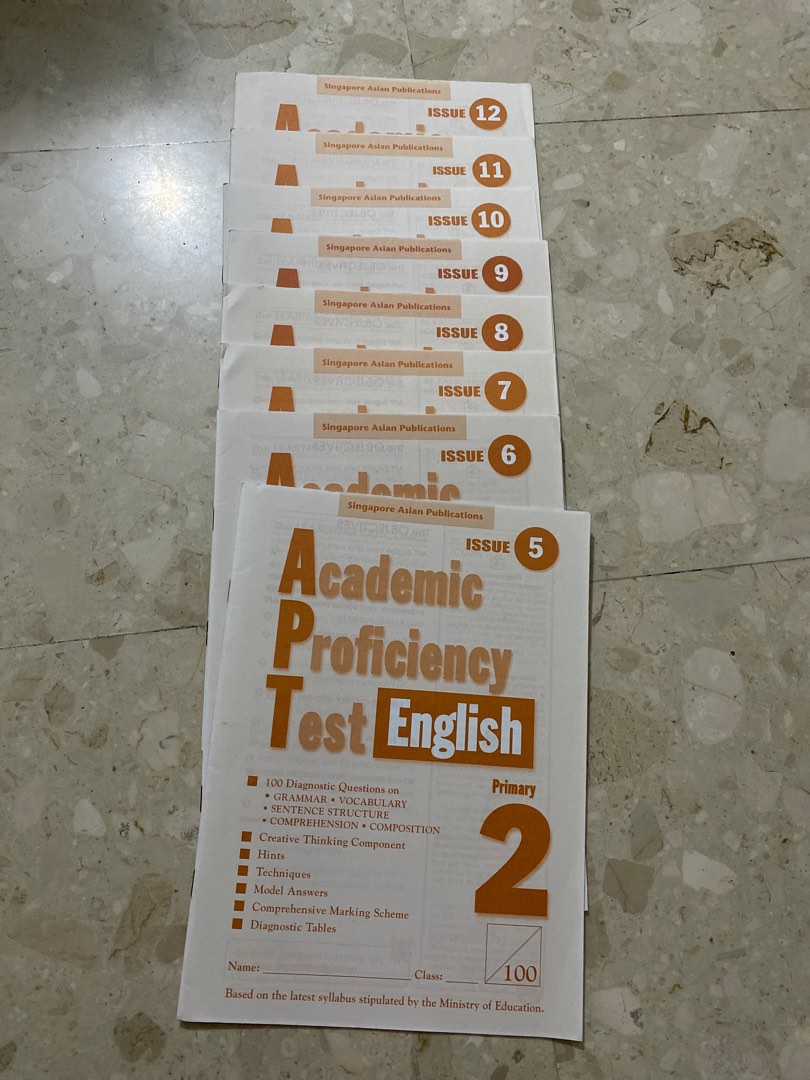 Academic proficiency test English, Hobbies & Toys, Books & Magazines ...