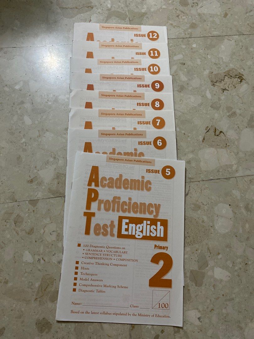 Academic proficiency test English, Hobbies & Toys, Books & Magazines ...