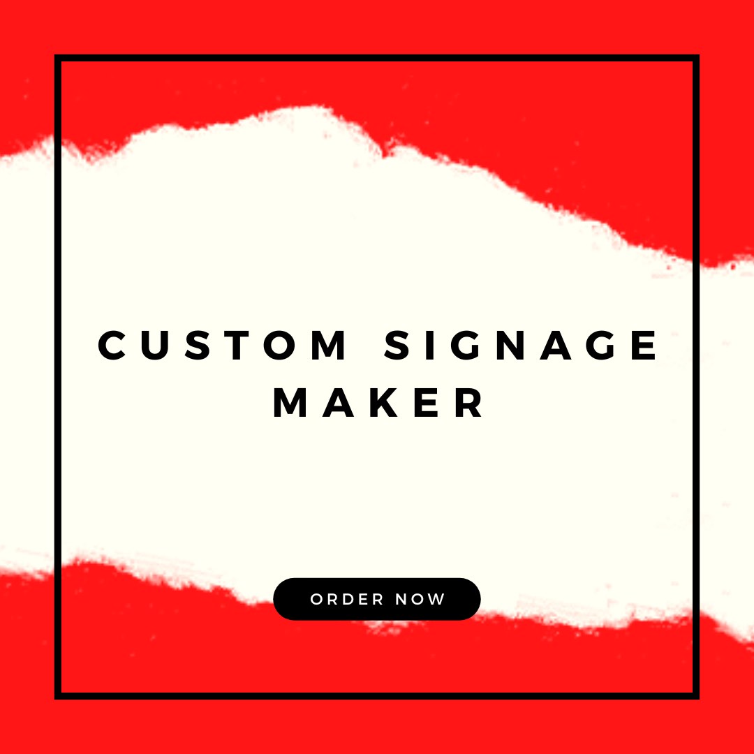 Acrylic Signage Signboard Custom Made Office In Singapore For Business ...