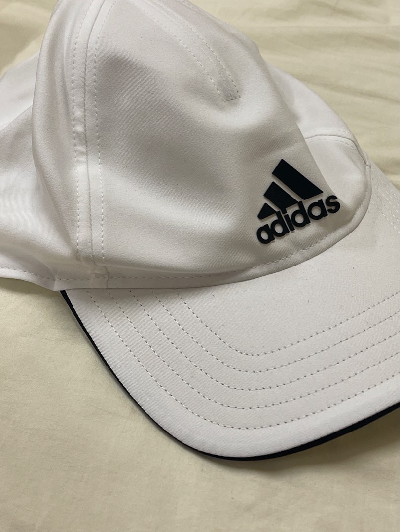 Adidas White Cap, Men's Fashion, Watches & Accessories, Caps & Hats on ...