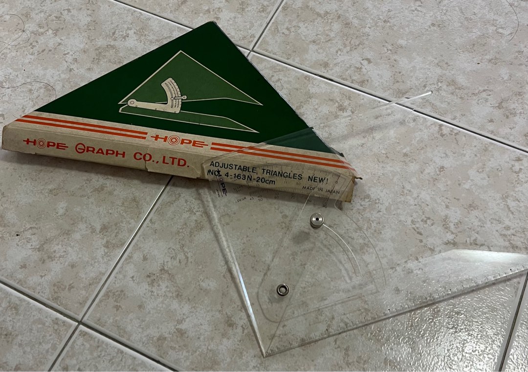 Adjustable Set squares, Hobbies & Toys, Stationery & Craft, Stationery ...