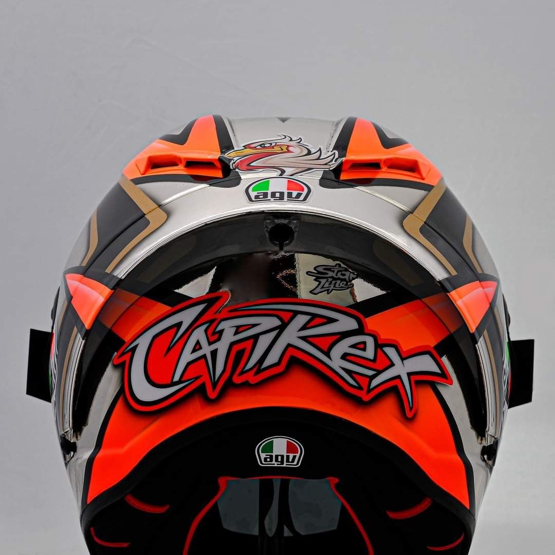AGV Pista GP RR capirex custom, Motorcycles, Motorcycle Apparel on ...