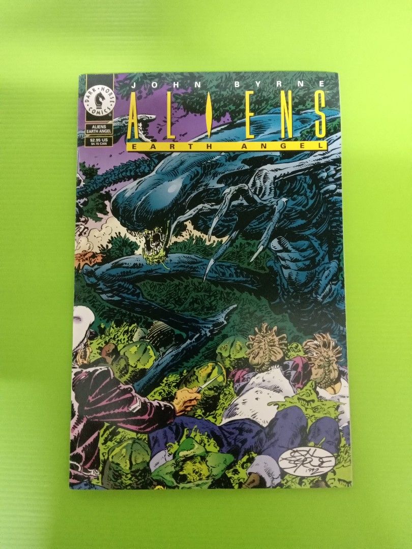 Aliens: Earth Angel ( John Byrne - Cover Art ) Dark Horse Comics ...