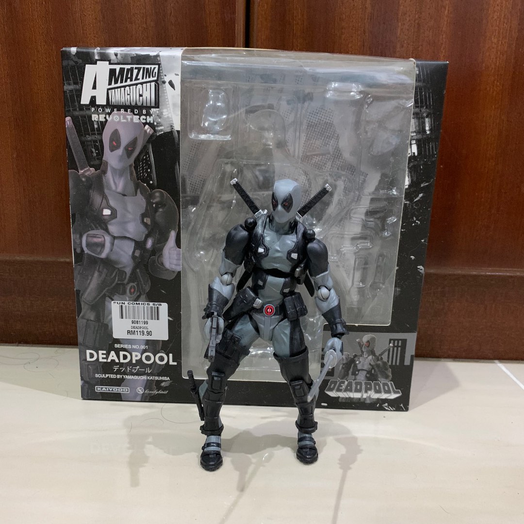 Amazing Yamaguchi Revoltech Deadpool X Force (Bootleg), Hobbies & Toys ...