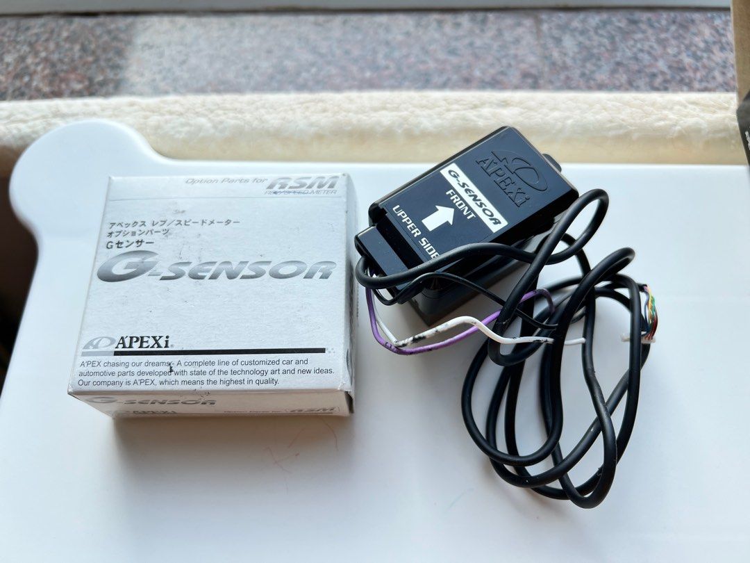 Apexi RSM Rev Speed Meter with G Sensor, 汽車配件, 電子配件 - Carousell
