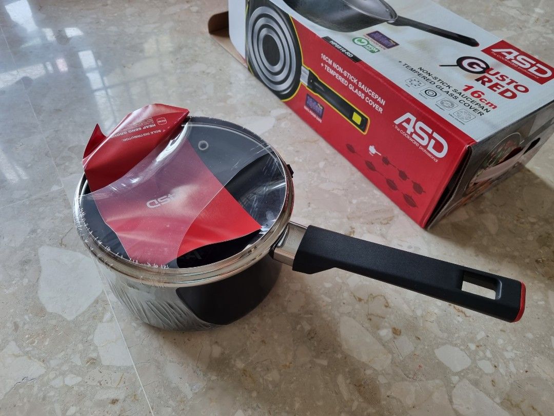 ASD 16cm saucepan BNIB, Furniture & Home Living, Kitchenware ...