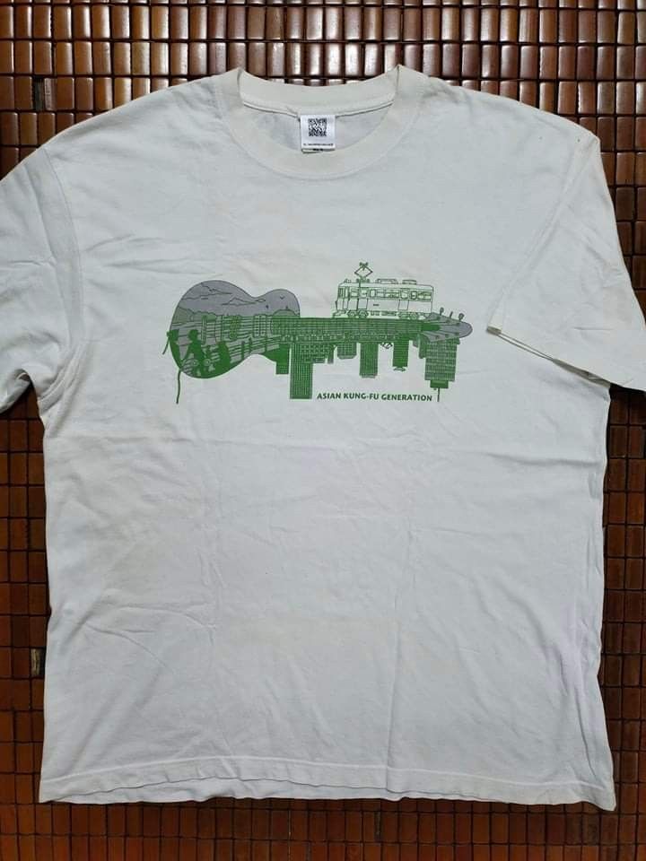 ASIAN KUNG-FU GENERATION BAND SHIRT, Men's Fashion, Tops & Sets ...