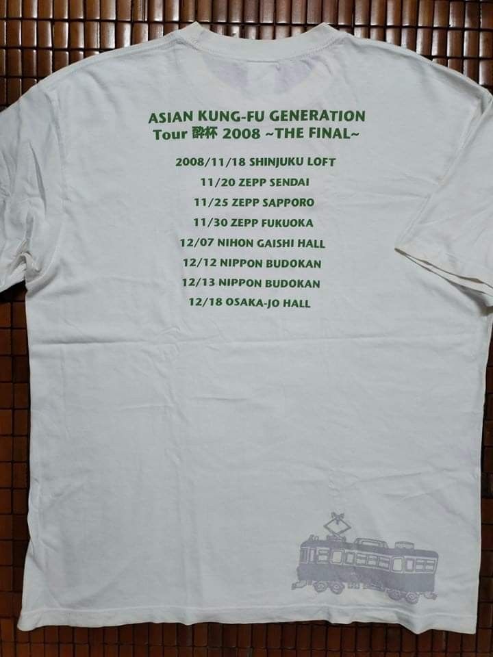 ASIAN KUNG-FU GENERATION BAND SHIRT, Men's Fashion, Tops & Sets ...