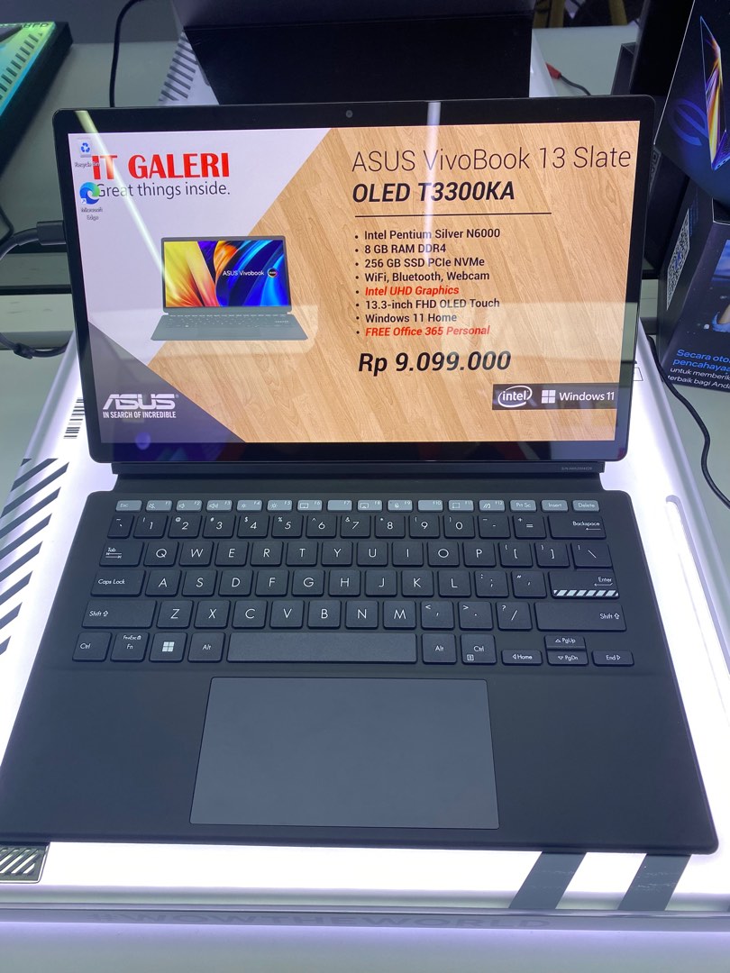 Asus VivoBook 13 Slate Oled Bisa Cicilan BUNGA RINGAN, Elektronik ...