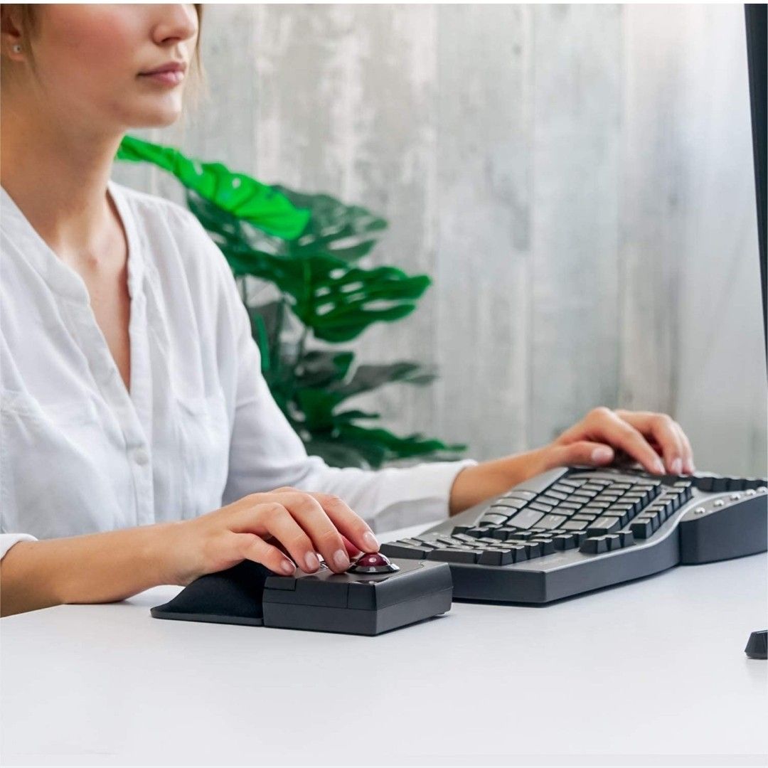 B4)Perixx PERIPRO-706 Wireless Trackball Mouse, Build-in 0.98 Inch ...