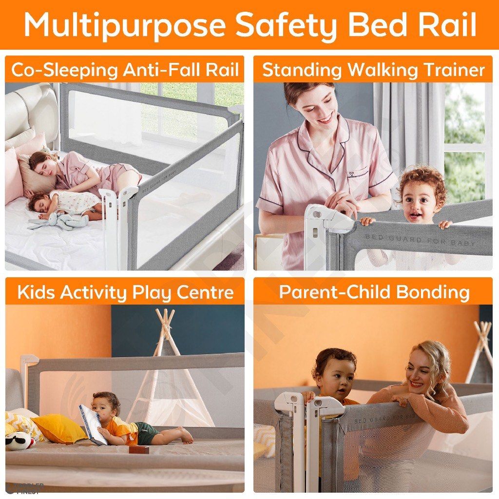 Baby Safety Bed Rail Guard, Babies & Kids, Baby Nursery & Kids ...