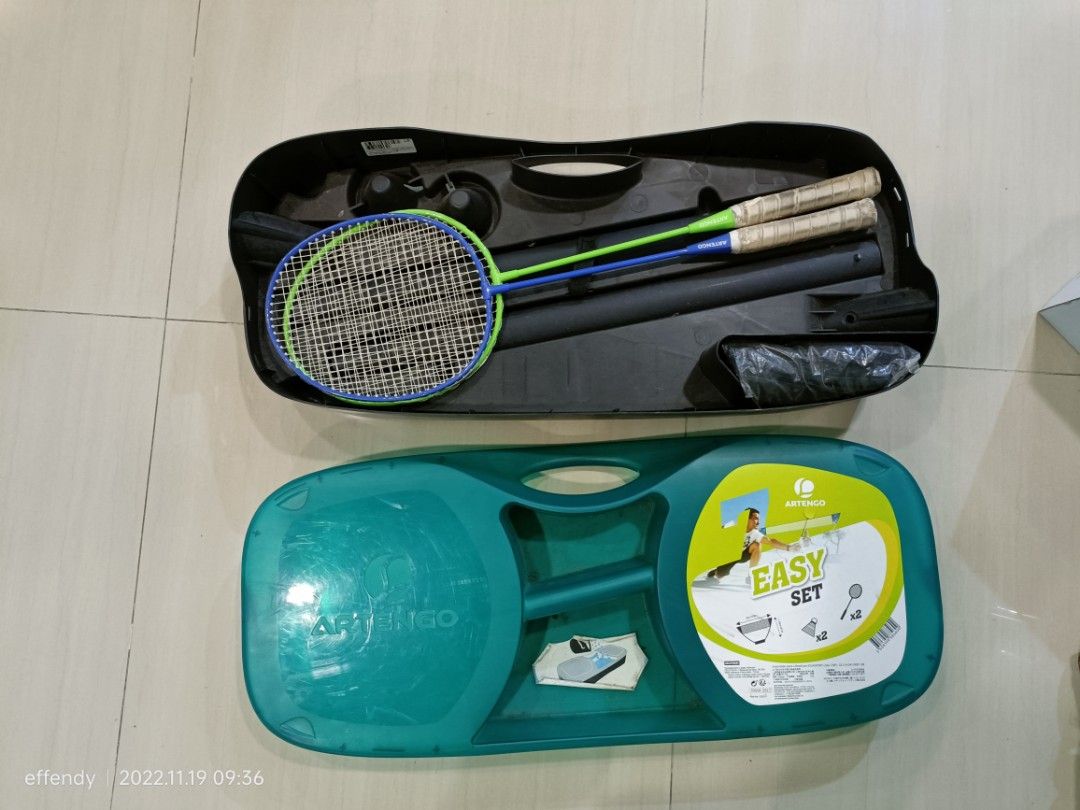Badminton Decathlon Artengo Set, Sports Equipment, Sports & Games ...