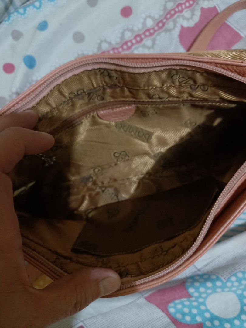 Bampo Genuine leather Sling bag, Women's Fashion, Bags & Wallets, Cross-body Bags on Carousell