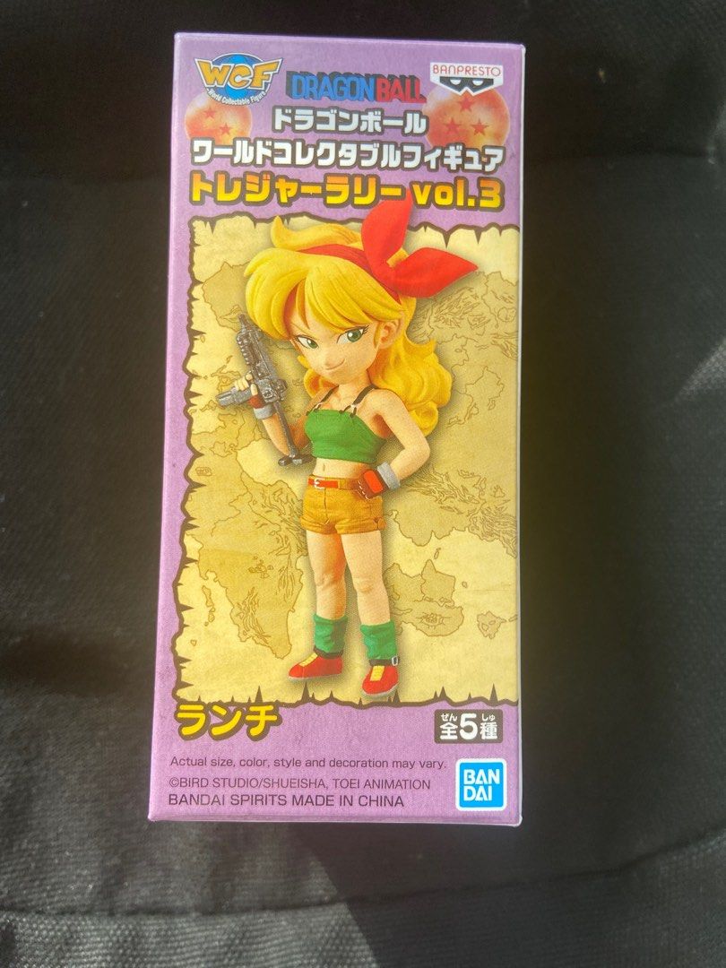 Bandai 龍珠 WCF dragon ball Treasure Rally vol.3 蘭芝 景品 擺設, 興趣及遊戲, 玩具 & 遊戲類 - Carousell