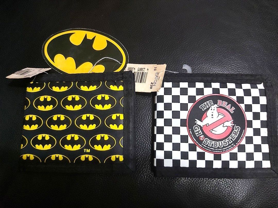BATMAN / THE REAL GHOSTBUSTERS Vintage Wallet, Hobbies & Toys ...