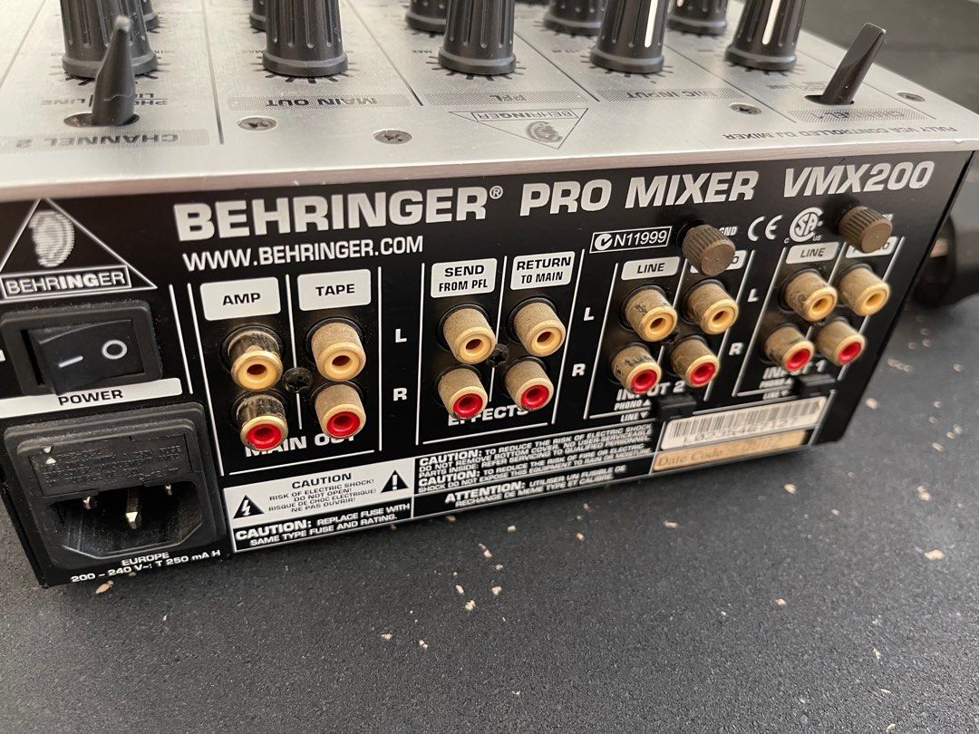 Behringer VMX 200 DJ Mixer, Audio, Soundbars, Speakers & Amplifiers on ...