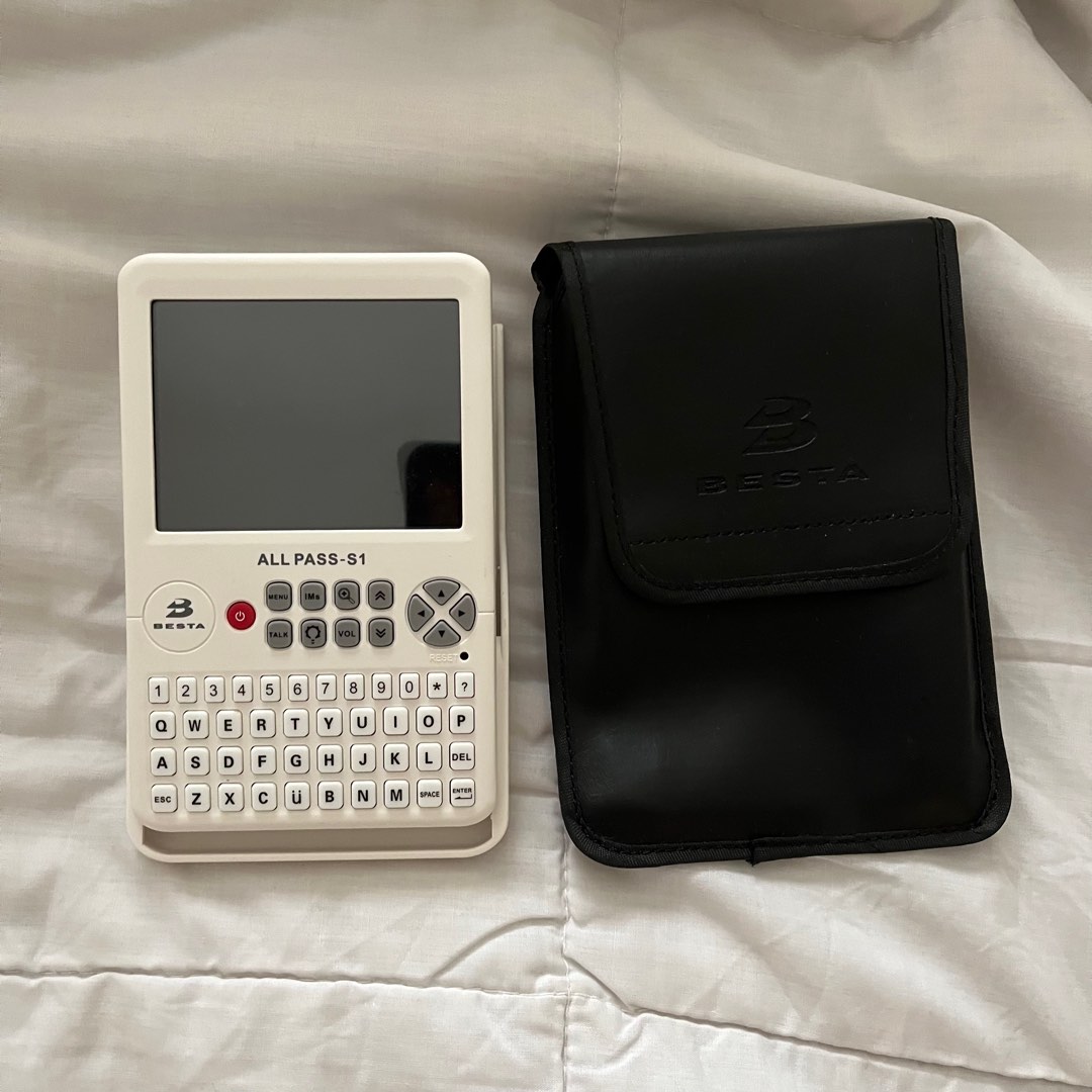 Besta all pass s1 Chinese e dictionary, Hobbies & Toys, Stationery & Craft, Stationery & School ...