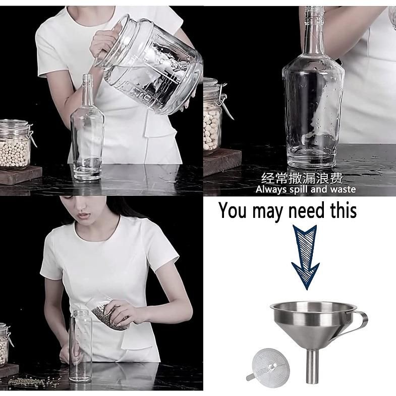 BIGTREETECH Direct 3D Printer Resin Hopper with Filter 304 Food Grade ...