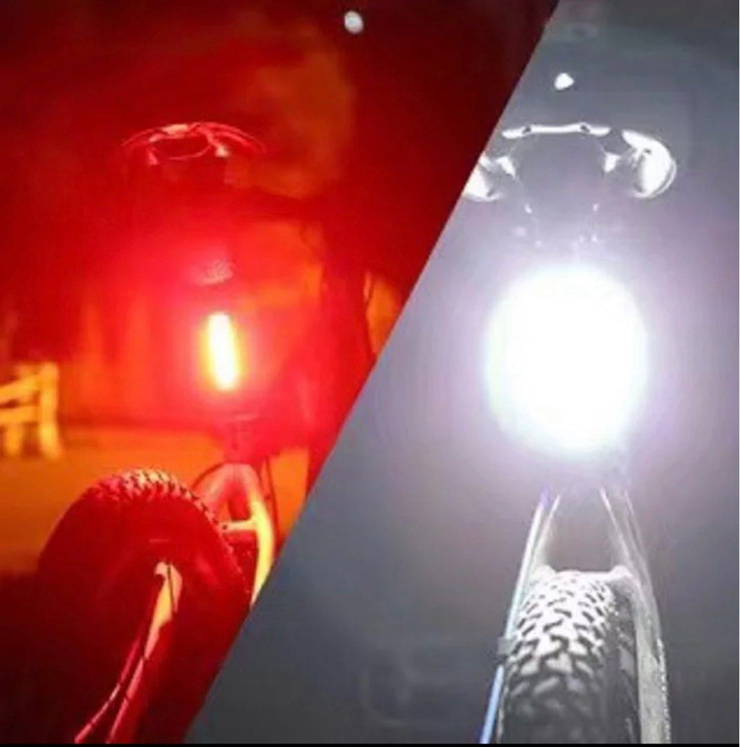 Bike Brake Light Flash Tail Light Rear Turn Bicycle Wireless Remote ...