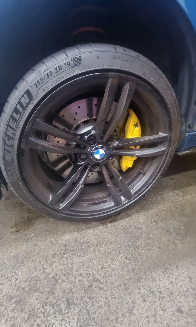 BMW M2 stock 19" rims, Car Accessories, Tyres & Rims on Carousell