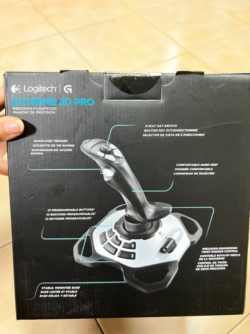 BN Logitech Extreme 3D Pro Joystick, Hobbies & Toys, Toys & Games on ...