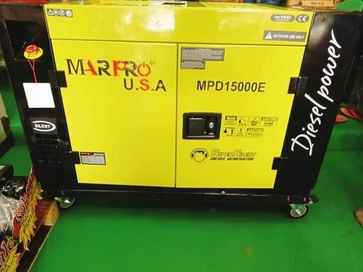 BRAND NEW MARPRO DIESEL GENERATOR 15KVA WITH ATS, Commercial ...