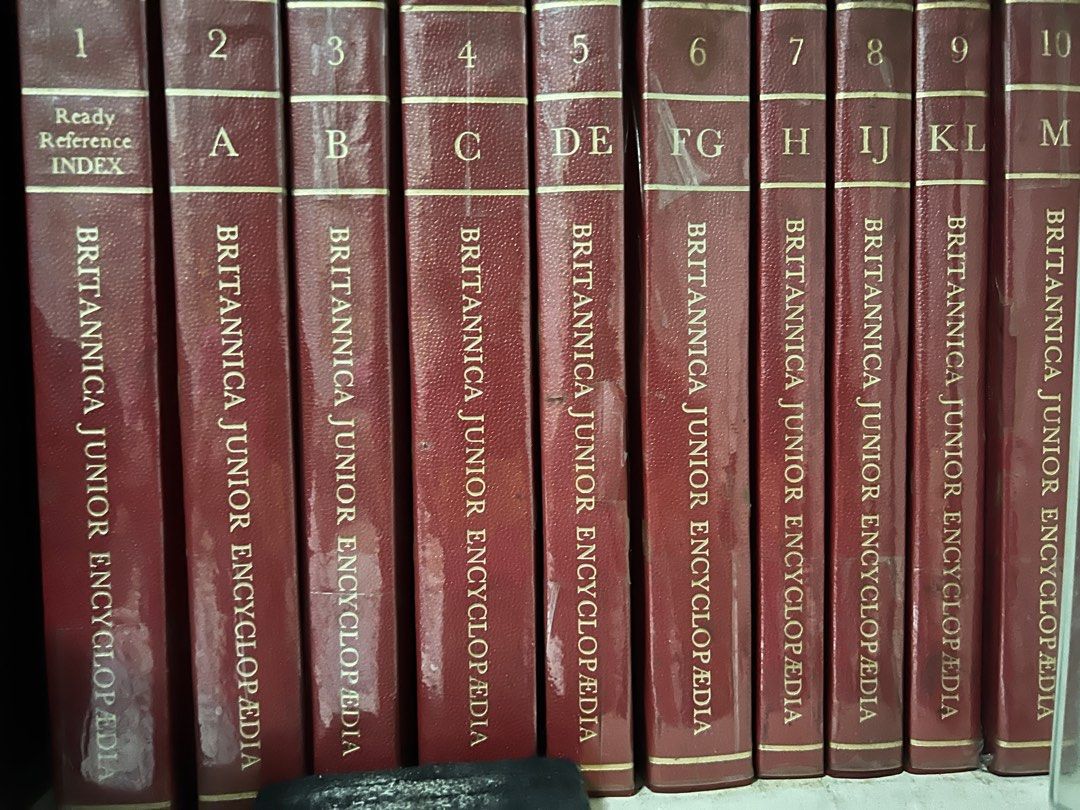 Britannica Junior Encyclopedia (15 Volumes), Hobbies & Toys, Books ...