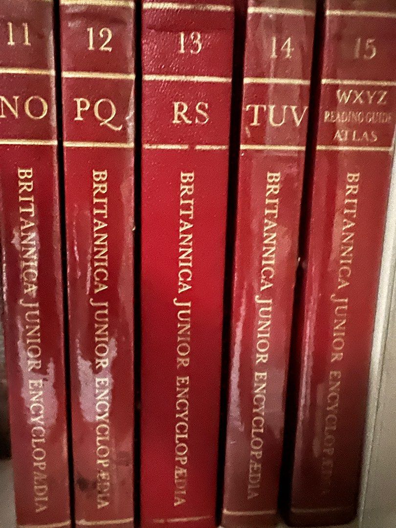 Britannica Junior Encyclopedia (15 Volumes), Hobbies & Toys, Books ...