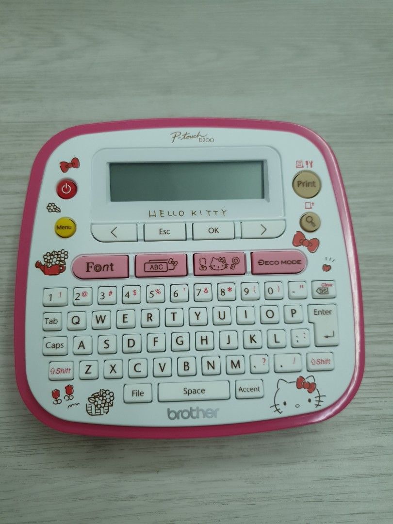 Brother hello kitty labeler, Computers & Tech, Printers, Scanners ...